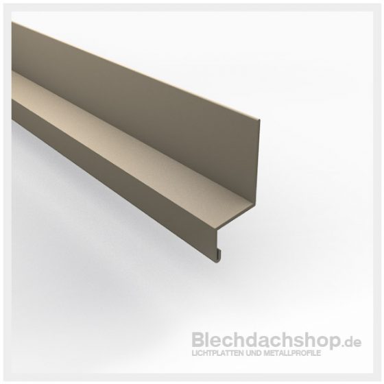 Tropfblech | Groß 4 x 4 x 10 cm - Blechdachshop.de